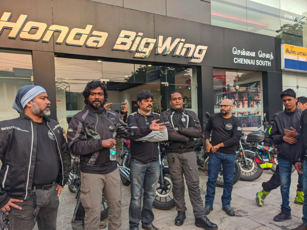 Tada Falls Ride - Exclusive bike riding club for Honda CB350