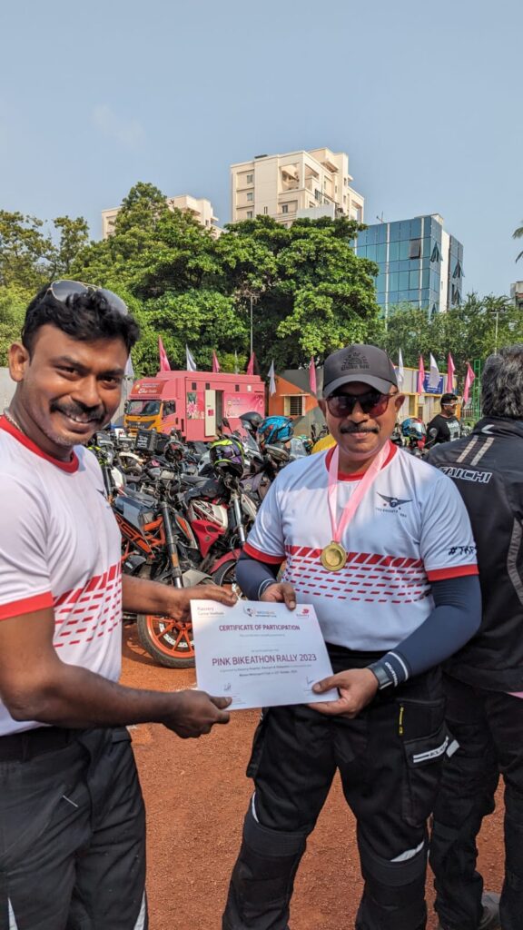 Pink Bikeathon rally - October 2023 - Exclusive bike riding club for ...