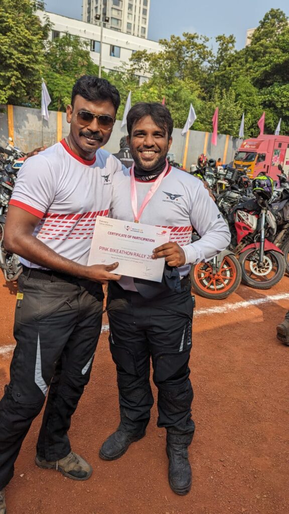 Pink Bikeathon rally - October 2023 - Exclusive bike riding club for ...